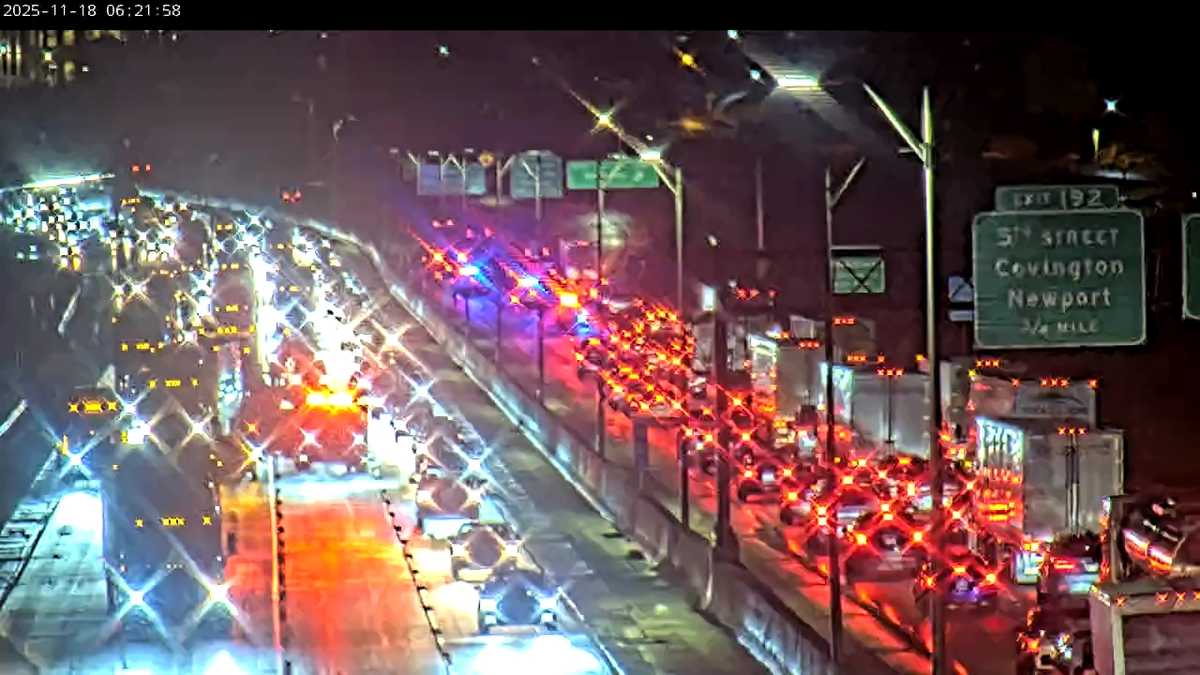 Traffic flowing after crashes cleared at Cut in the Hill