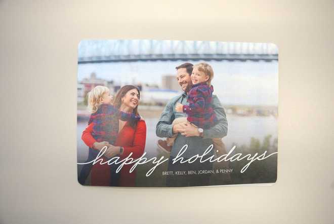 We tested same-day holiday cards. This store stood out
