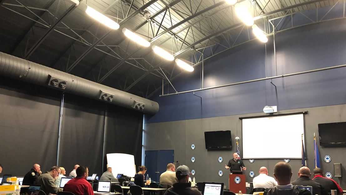 Officers train on how to use cyber data to investigate crimes
