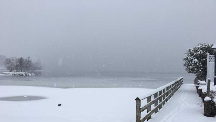 Images: Winter storm blankets New Hampshire with snow