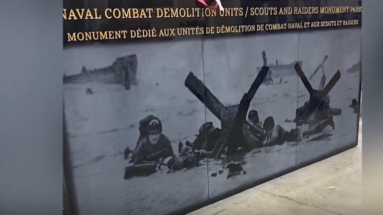 From Lebanon to Normandy: Local artist crafts memorial for D-Day ...