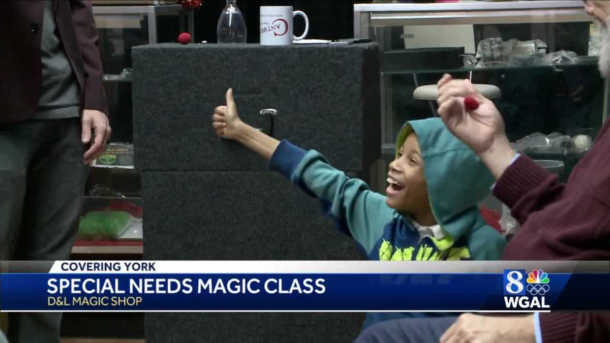 Magic lessons as therapy for special needs children
