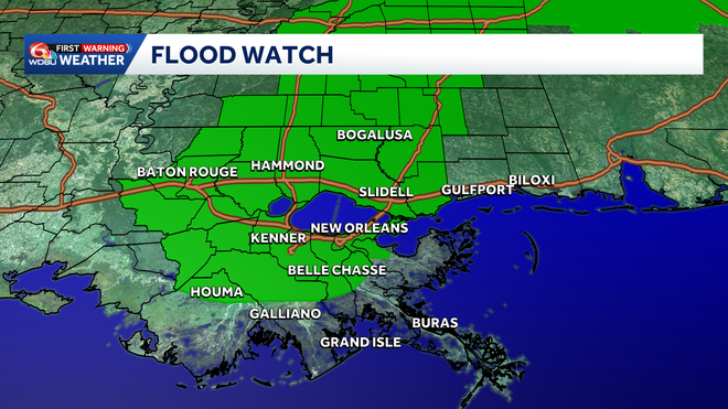 Weather Alert Day Friday: Flash flooding, strong to severe storms possible.