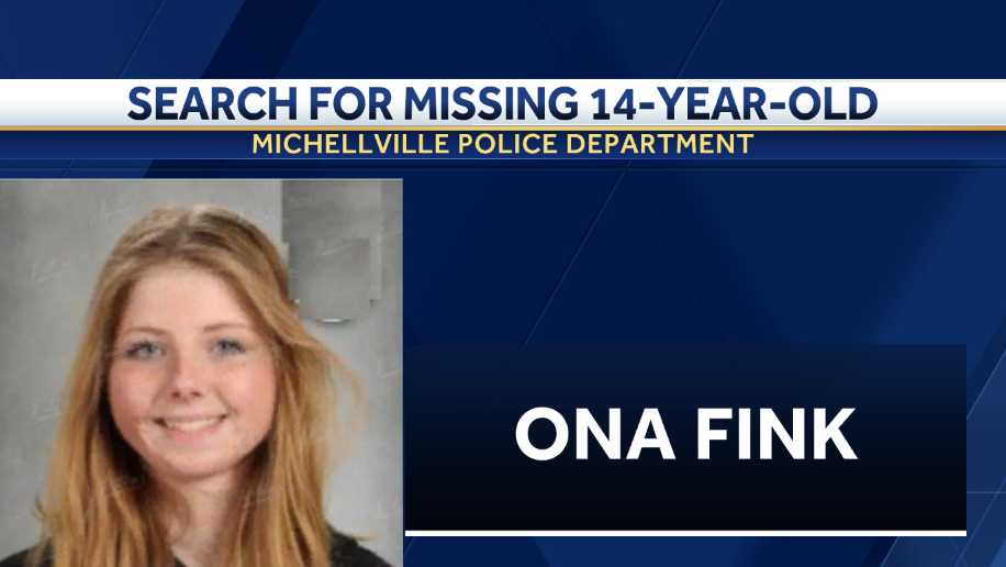 Mitchellville, Iowa 14-year-old reported missing