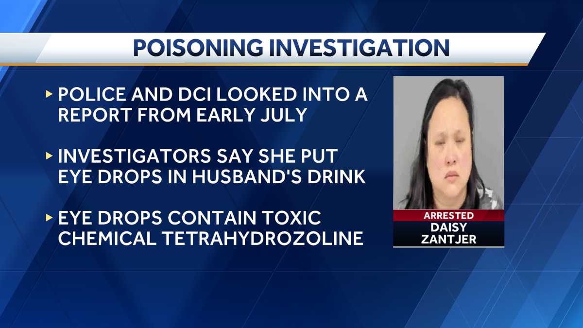 Iowa woman charged with poisoning husband with eyedrops