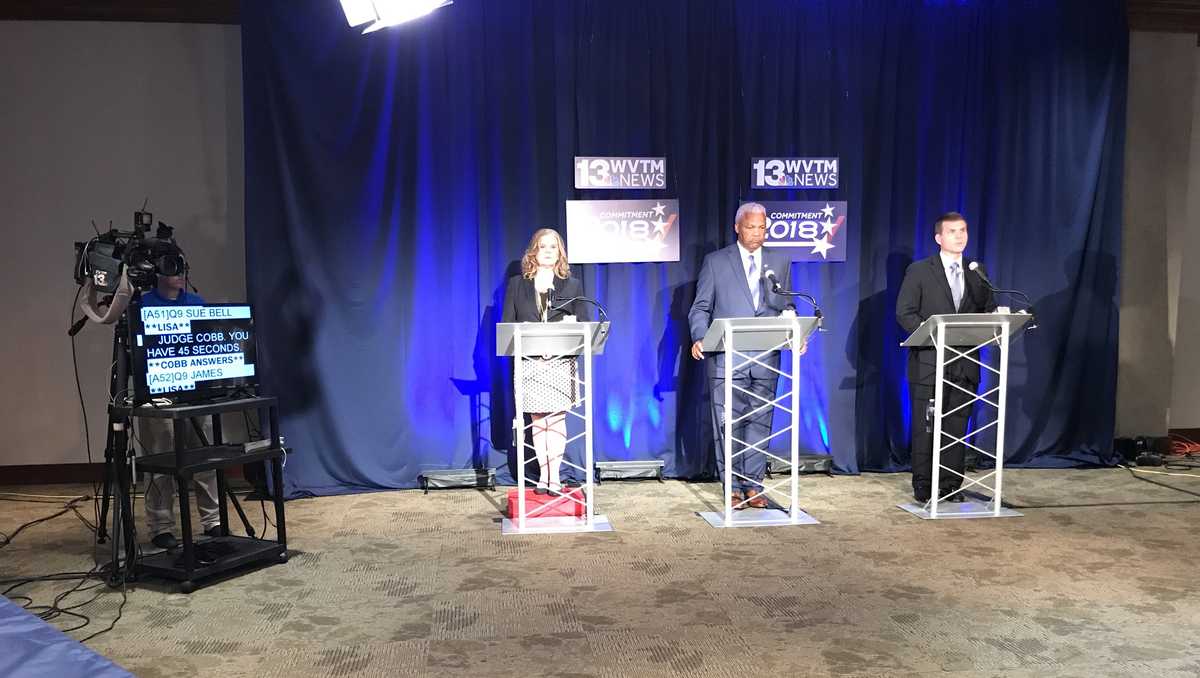 PHOTOS: WVTM 13 Gubernatorial Debates