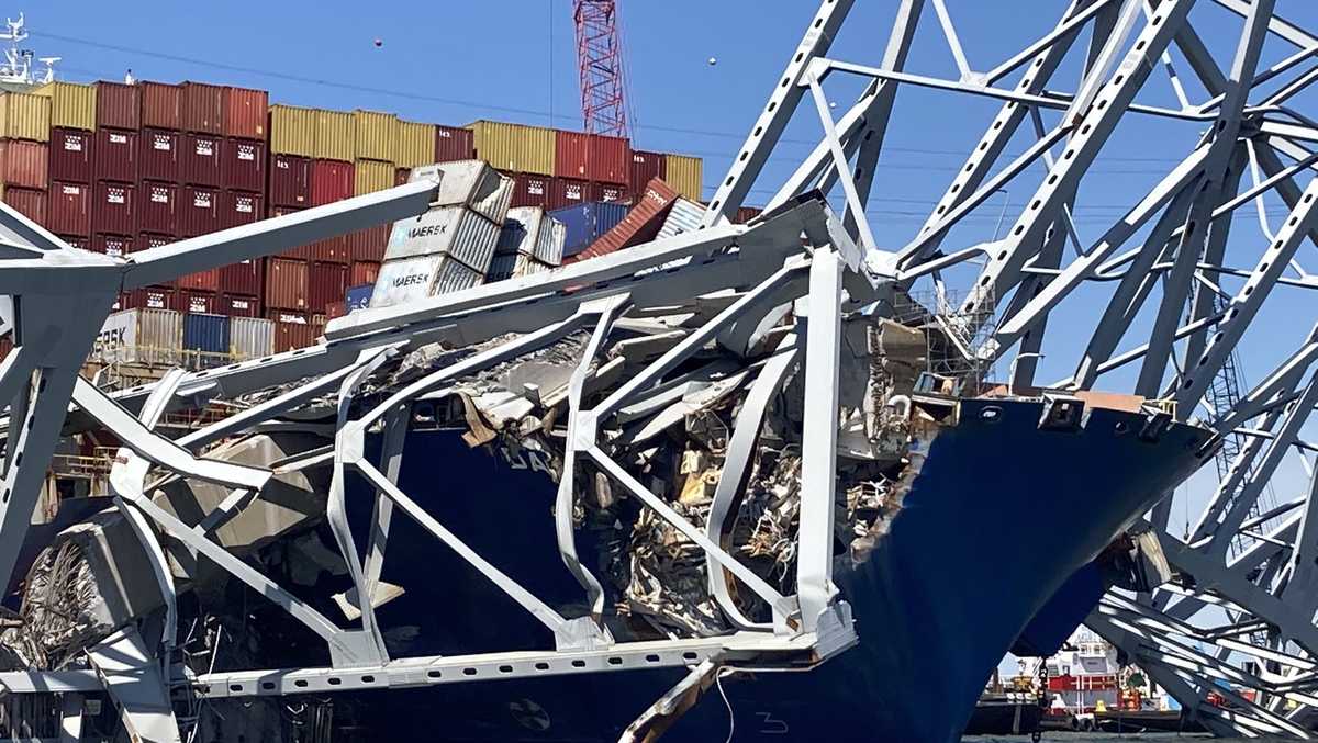 Firsthand look at Key Bridge collapse cleanup