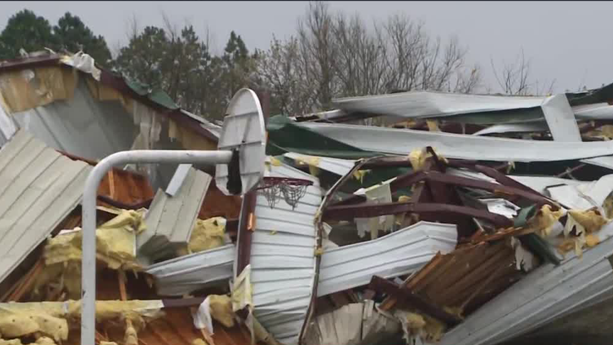 Springdale, Arkansas students return to class day after tornado