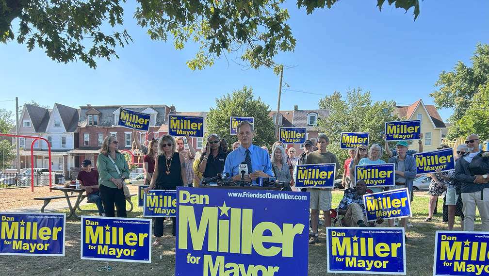 Dan Miller officially announces continuation of Harrisburg mayoral bid