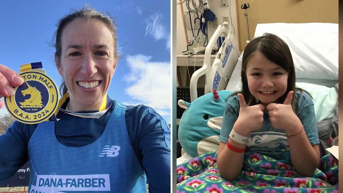 Mass. mom taking on half marathon after daughter's cancer battle