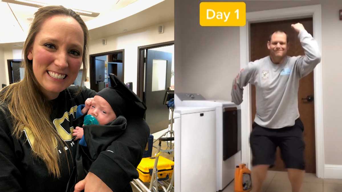 TikTok dancing Seminole County dad celebrates baby Dylan graduating ...
