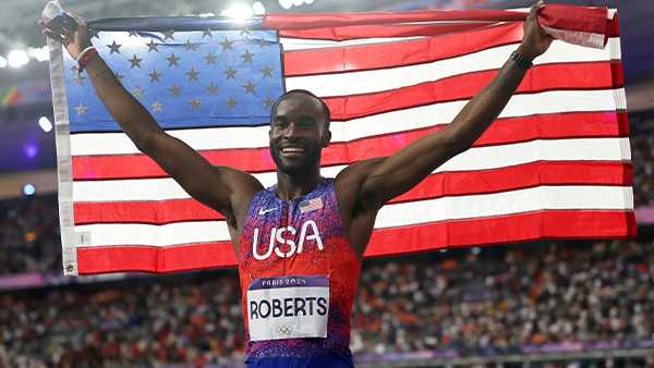 Former Wildcat Daniel Roberts wins silver at 2024 Olympics