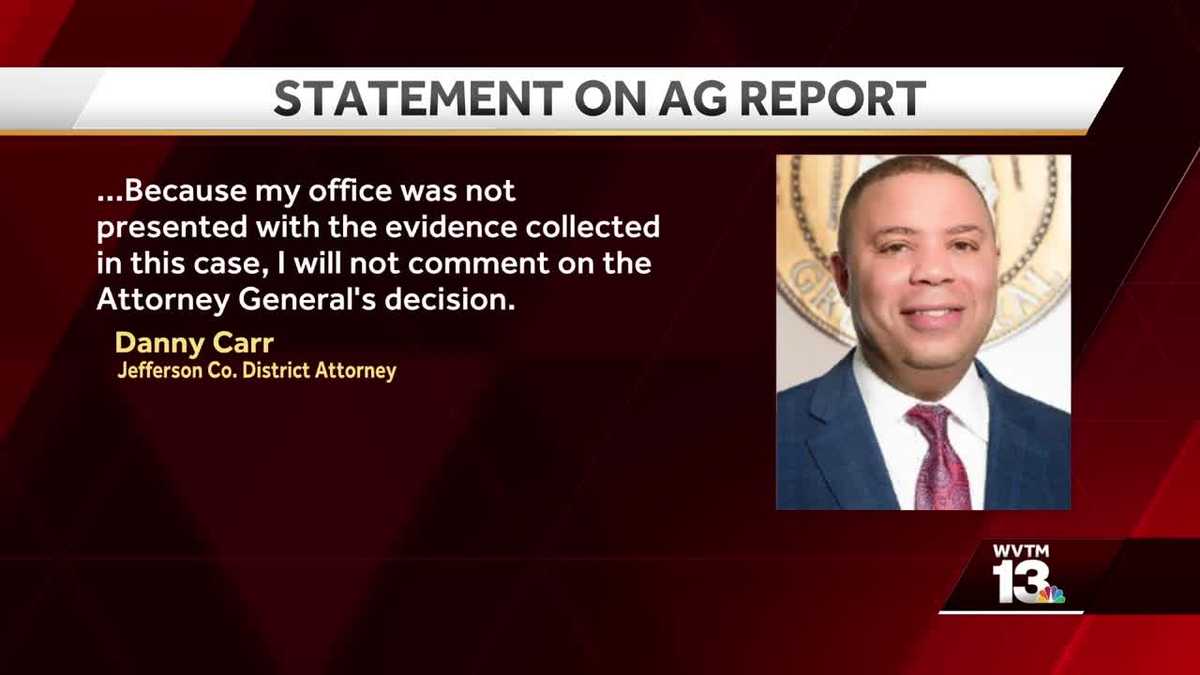 Jefferson County DA "will not comment" on Alabama AG's ruling in Hoover ...