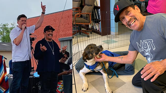 Danny Trejo surprises Fiestas de las Americas crowd, attends Mutt ...