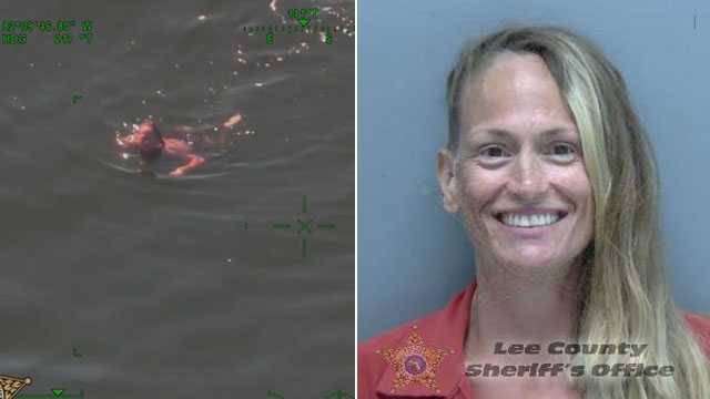 Sheriff: Florida mom left son, jumped in ocean 'to meet sharks'