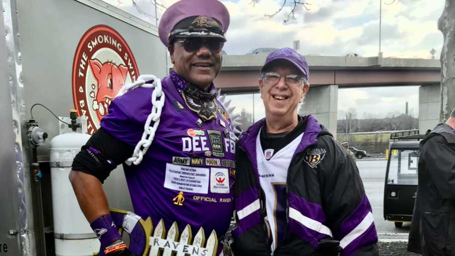 Ravens Flock remembers Captain Dee-Fense | Fan photos