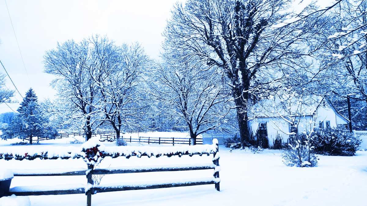 Snowfall totals across Maryland on Dec. 14, 2025 | Photos