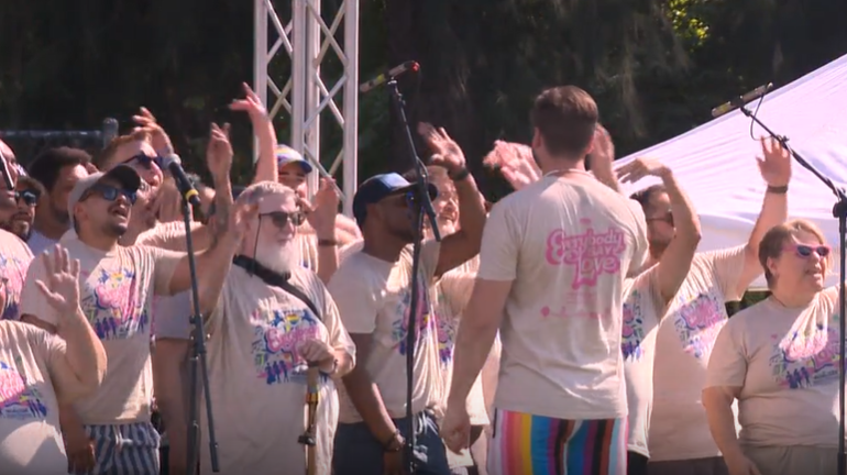 LGBTQ+ members and allies gather in Davis to celebrate Pride