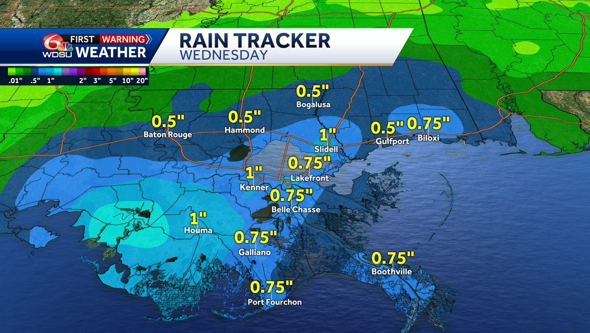 Invest 93L could return to Louisiana next week
