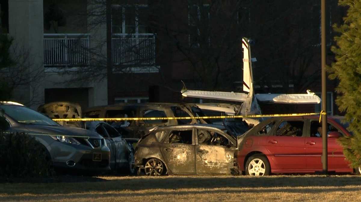 Day after crash video scene...