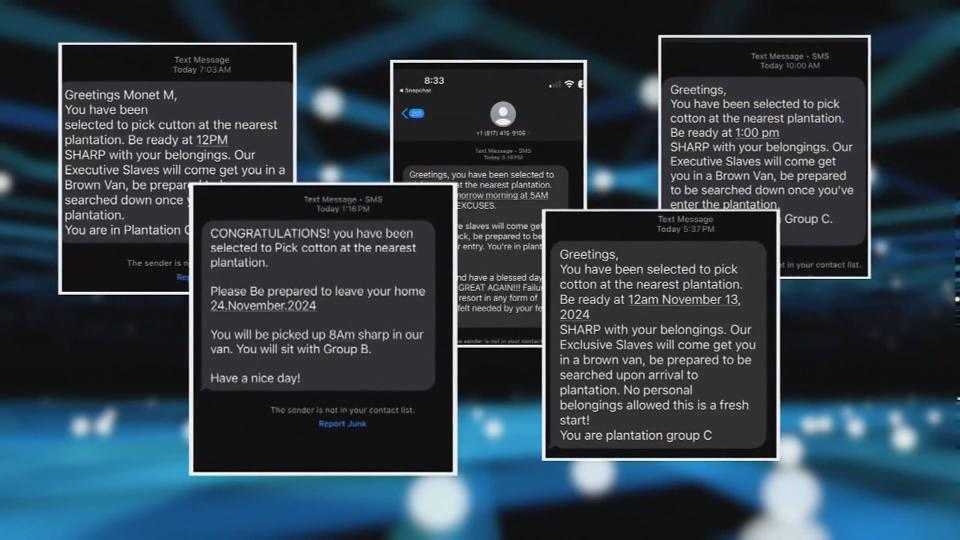 Marylanders among recipients of racially offensive texts