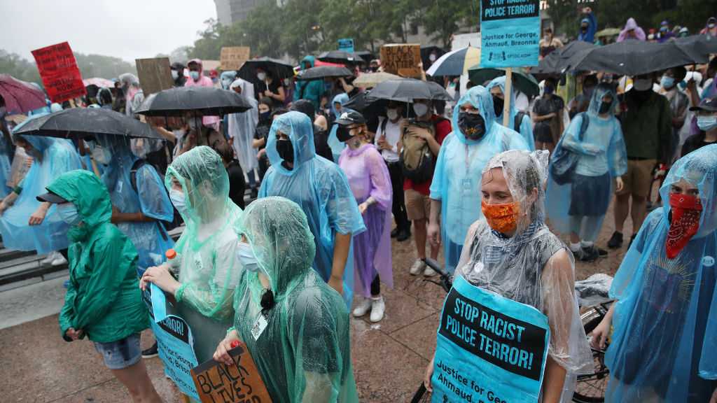 PHOTOS: Mostly peaceful protests continue with nation's streets calmest ...