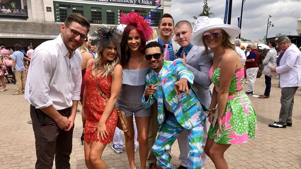 PHOTOS: Check out some of the stylish ensembles from Kentucky Oaks Day