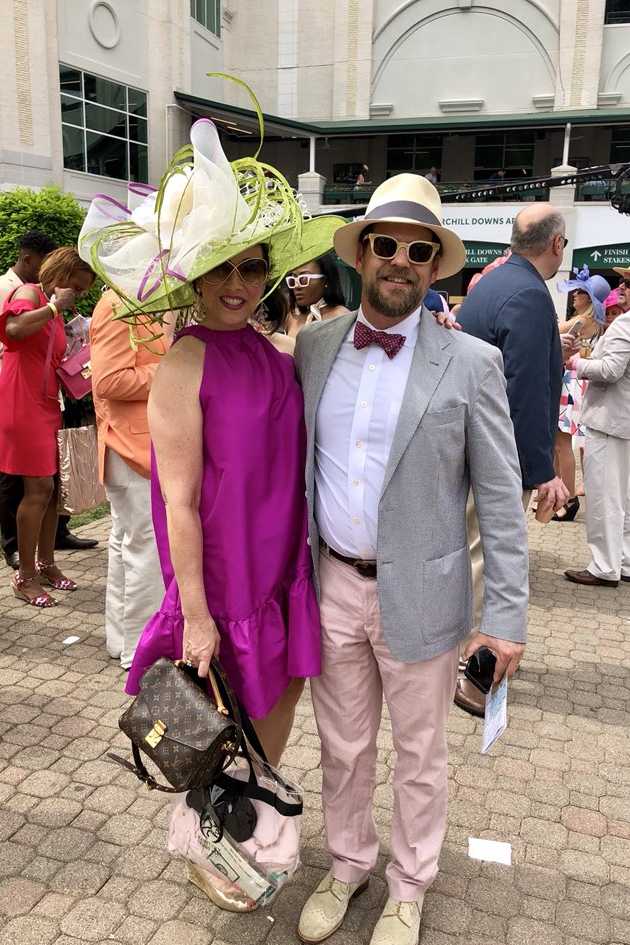 PHOTOS: Check out some of the stylish ensembles from Kentucky Oaks Day
