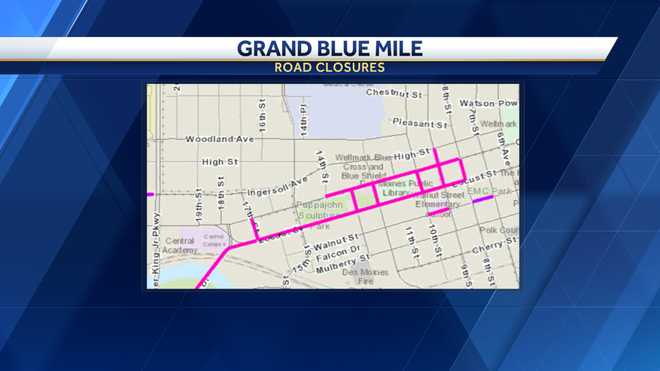 Des Moines' Grand Blue Mile is a family affair