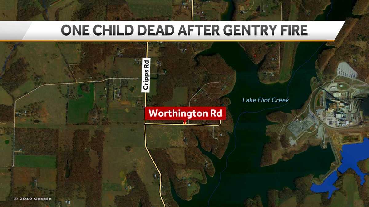 One child dead after fire in Gentry
