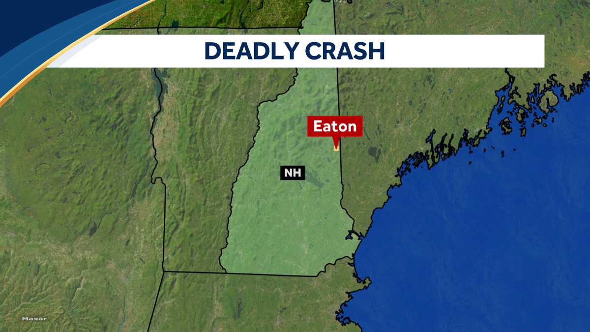 Officials: 2 people dead after truck goes into water in Eaton, NH