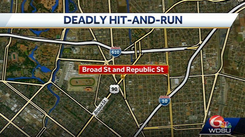 NOPD searching for driver responsible in deadly hit-and-run