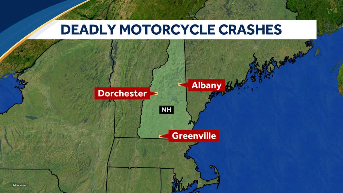 NHSP: Deadly motorcycle crashes in Greenville, Dorchester, Albany