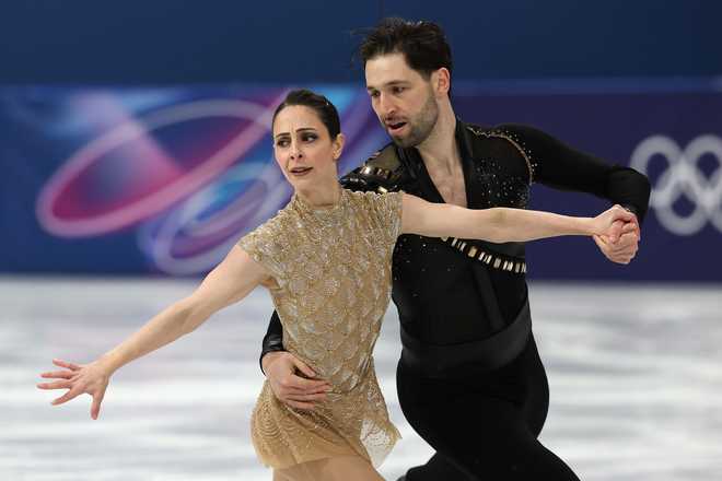 Figure skater Deanna Stellato-Dudek makes Olympic debut at 42