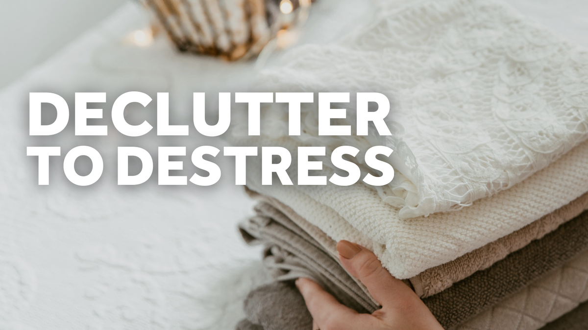 'Dying to Ask' podcast: 5 areas to declutter to destress with Kim Salisbury