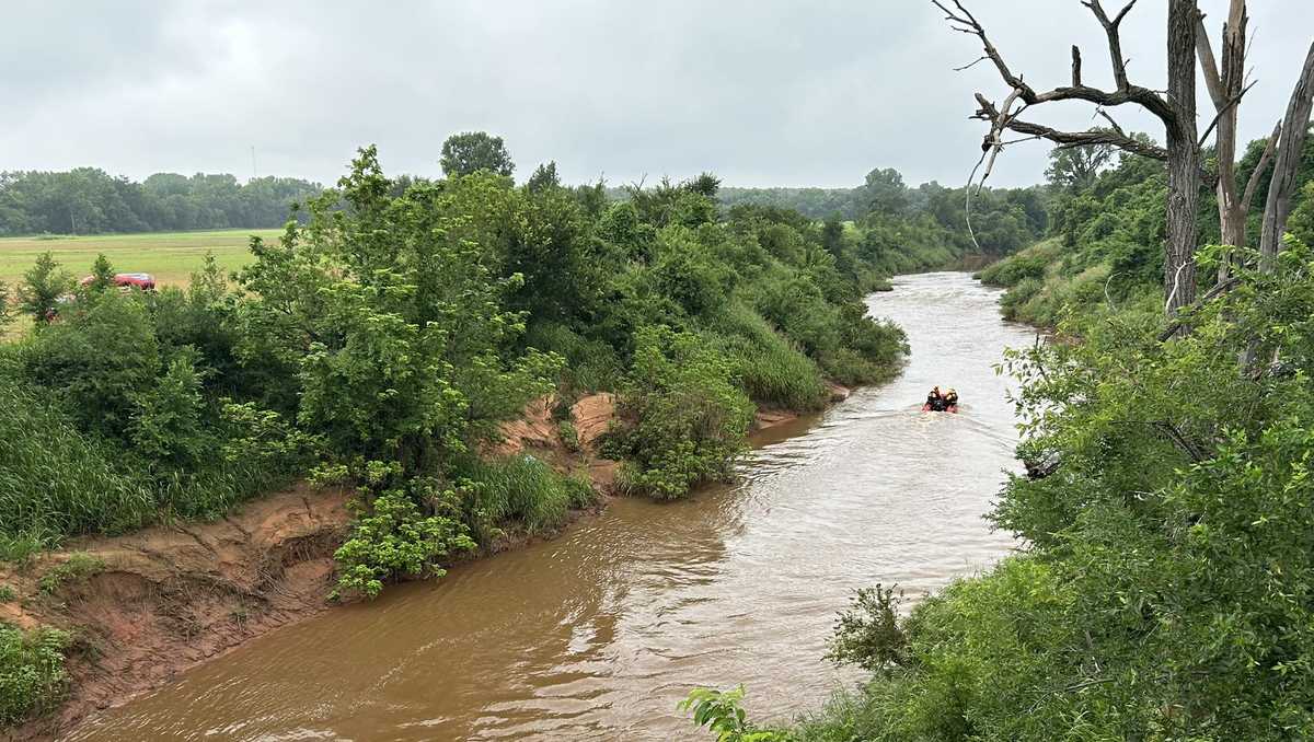 Body of man who went missing in Deep Fork River near Luther located