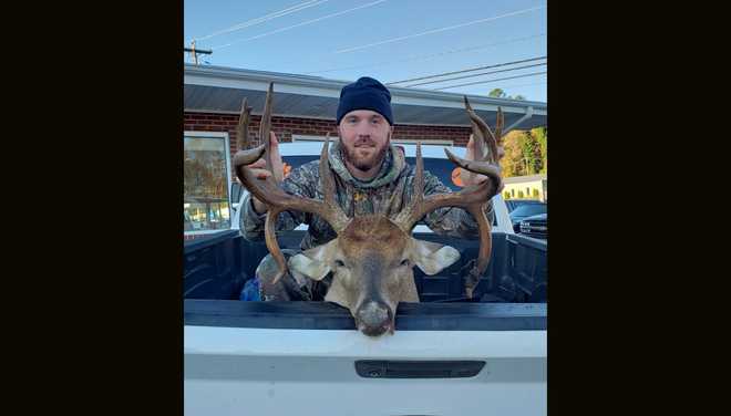 Travelers Rest man nabs 13-point buck after months of tracking