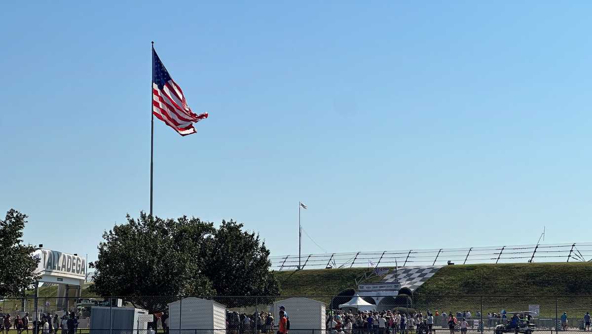 Excited fans arrive in Talladega for race weekend