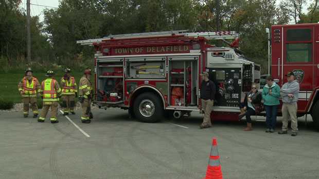Firefighter battling brain tumor organizes fire department open house