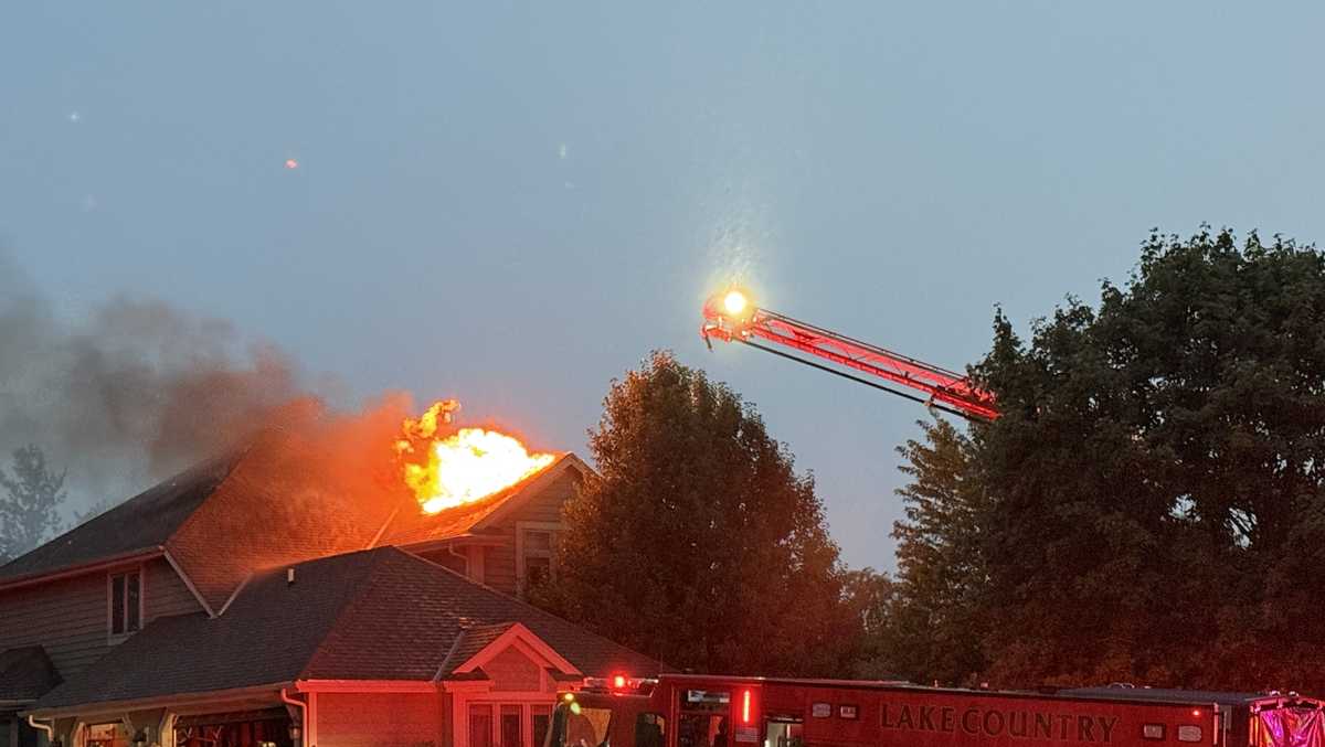 Delafield house fire likely caused by lightning during storms