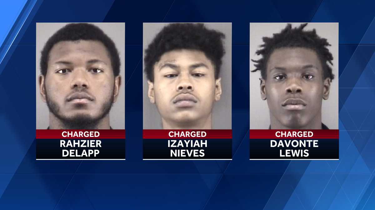 North Carolina: 3 charged after robbing, shooting man several times North Carolina: 3 charged after robbing, shooting man several times