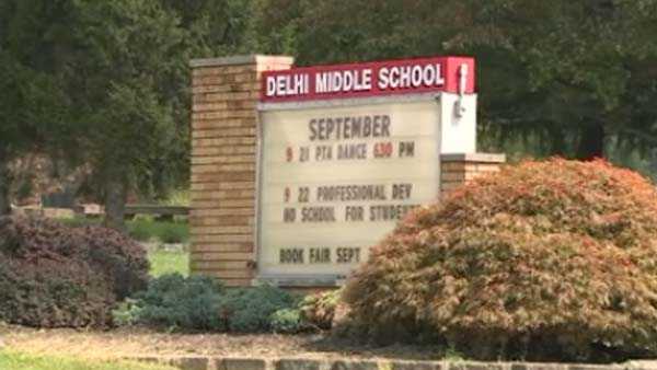 Police: 12-year-old arrested in Delhi Middle School threat