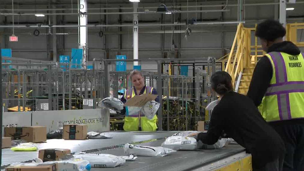 NH Amazon delivery station sees package volume increase