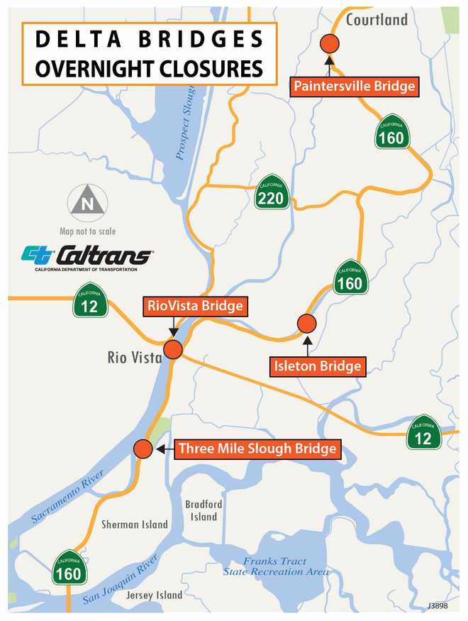 Out-of-service ferries, bridge closures create detours for Delta residents