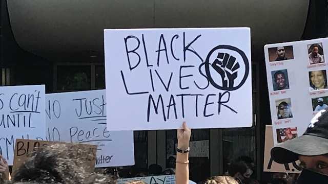 Jackson Rally: Black Lives Matter calls for justice for George Floyd