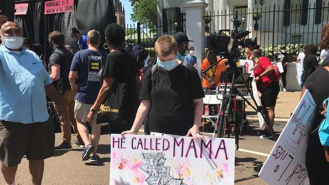 Jackson Rally: Black Lives Matter calls for justice for George Floyd