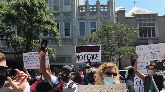 Jackson Rally: Black Lives Matter calls for justice for George Floyd