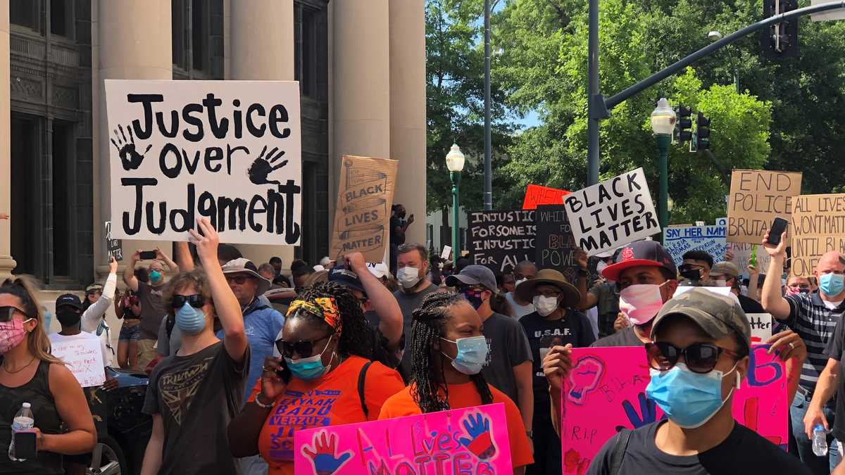 Jackson Rally: Black Lives Matter calls for justice for George Floyd