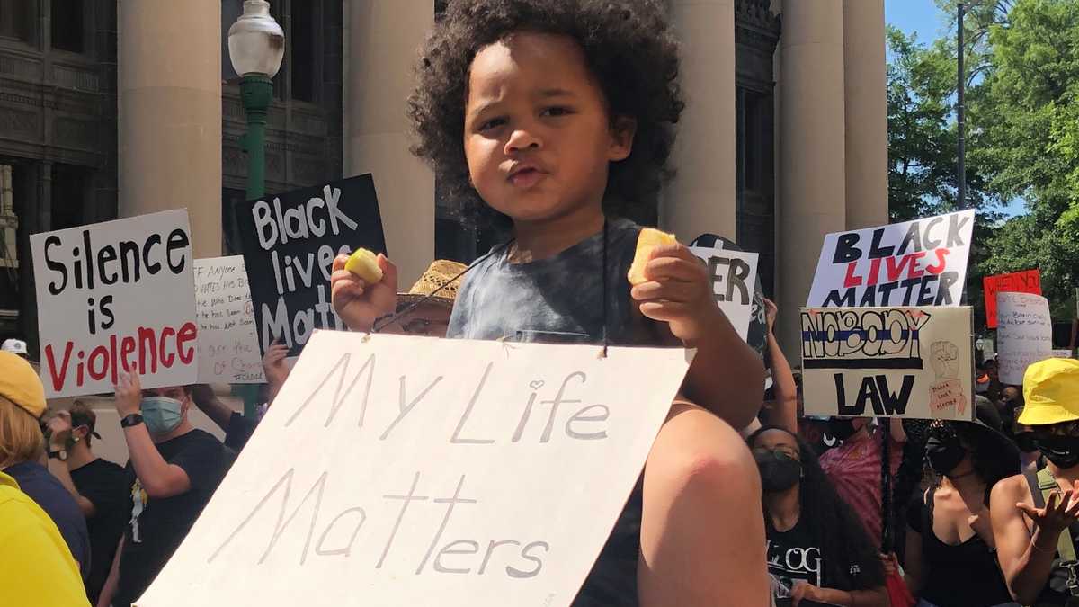 Jackson Rally: Black Lives Matter calls for justice for George Floyd