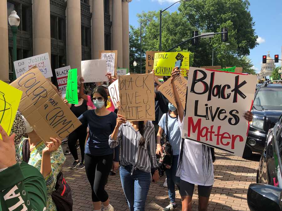 Jackson Rally: Black Lives Matter calls for justice for George Floyd